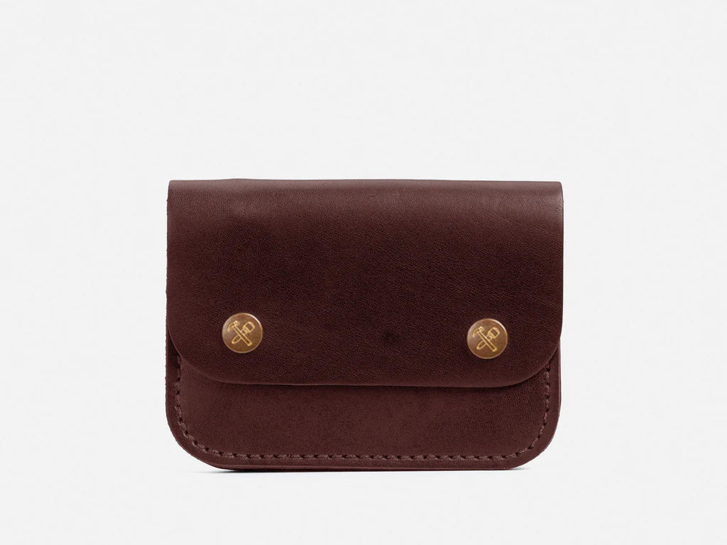 No. 262 Small Leather Trucker Wallet, Hickory – Billykirk