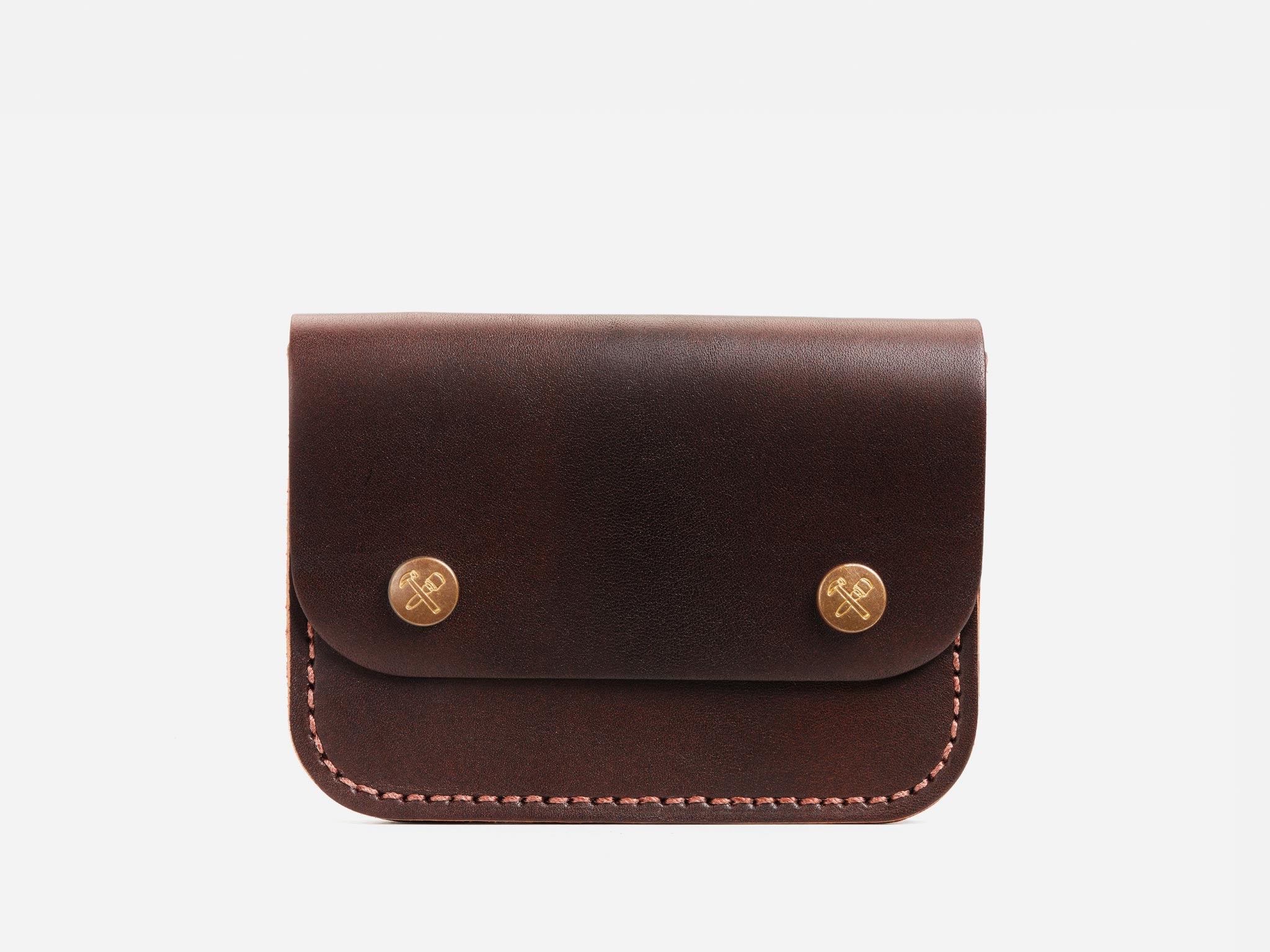 No. 262 Small Leather Trucker Wallet, Hickory – Billykirk